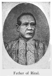 Travel of Jose Rizal with Maximo Viola: Mercado Family