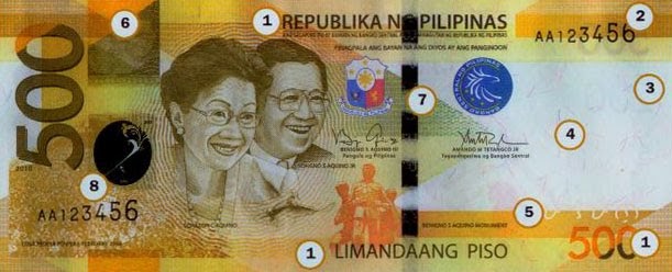 Philippine Money - Peso Coins and Banknotes: New 500 Peso Bill - New ...