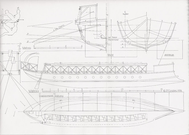 Heinz Linner - die römische Liburne: Römische Flußliburne 100 n. Chr.