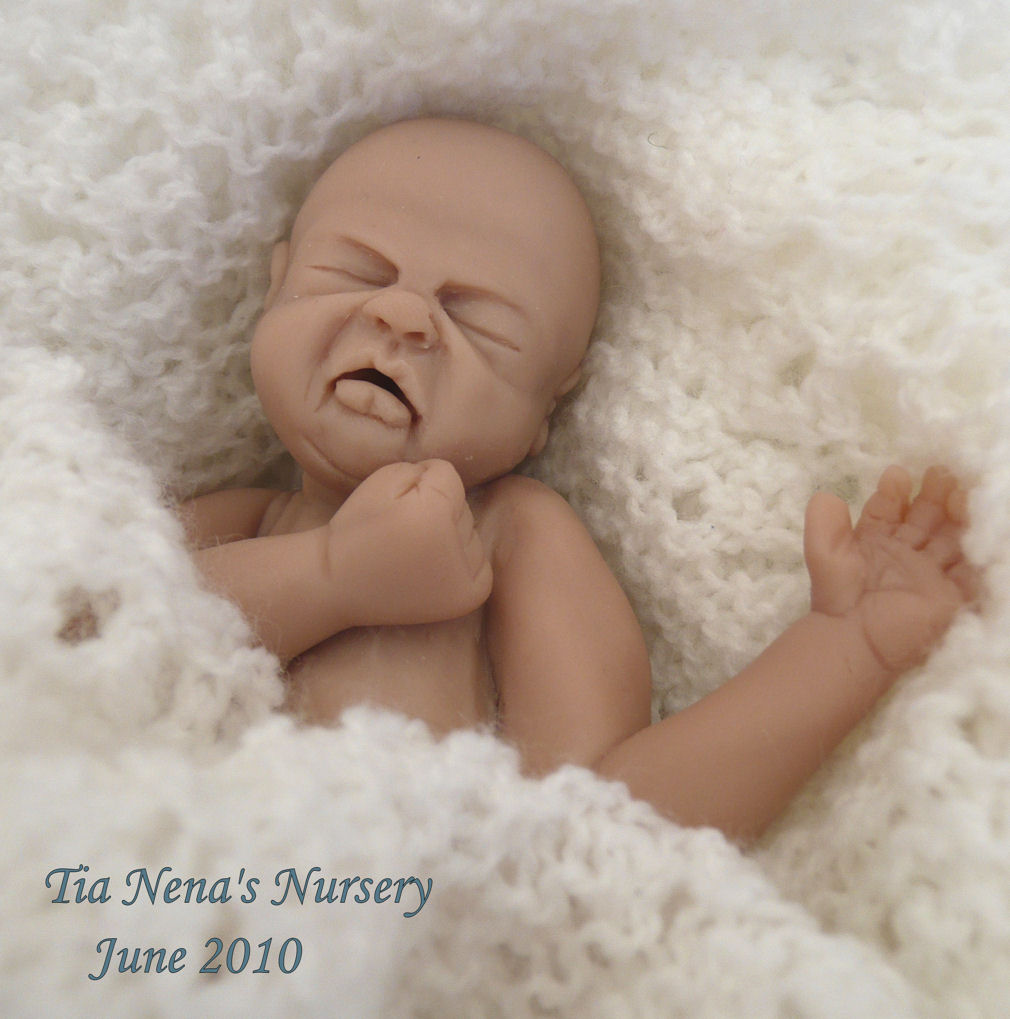 Sandra Dry Designs: My first OOAK hand sculpted mini baby!!