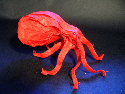 cephalopod centerfold: cephalopod origami