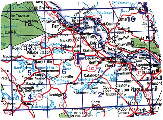 Cottage on the Edge - For Rent...: How to get a Topographical Map of ...