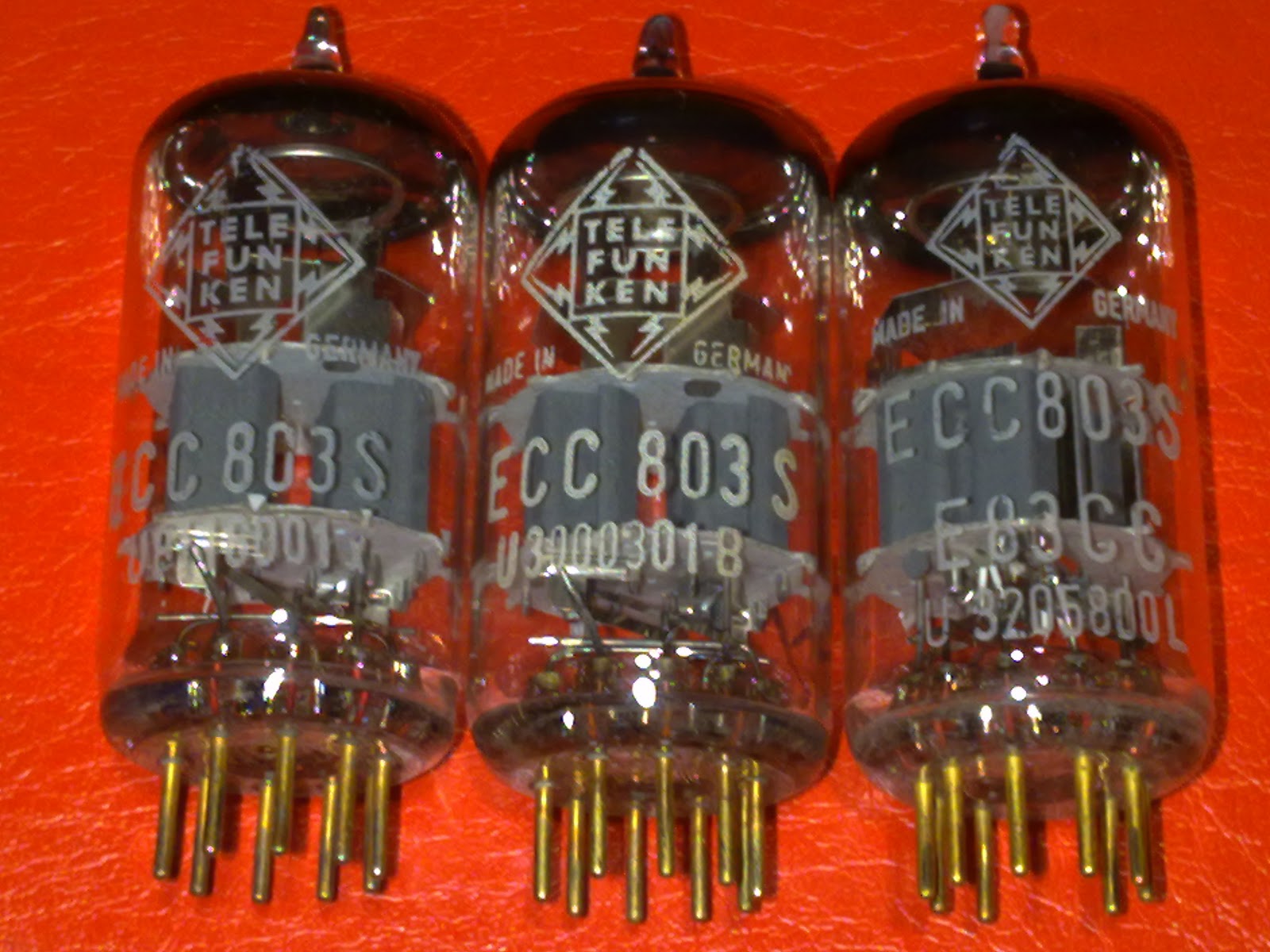 Vacuum Tube Fever: Telefunken ECC803S Collections
