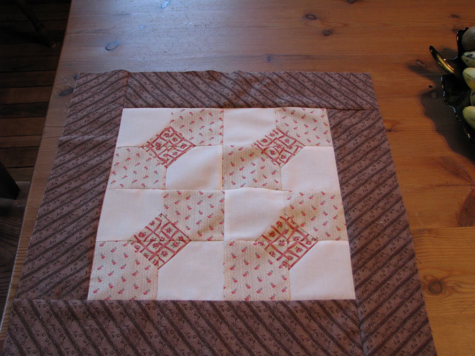 That British Woman: True Lovers Knot Quilt Block and more photos from ...