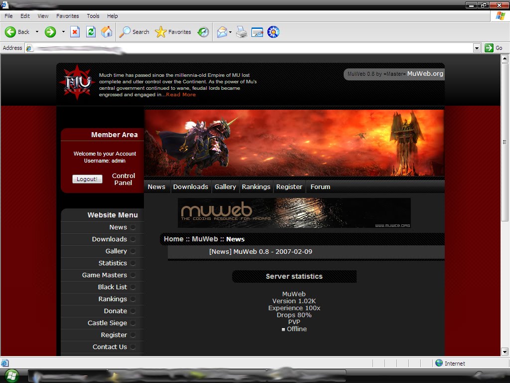 todo para la creacion de mu online