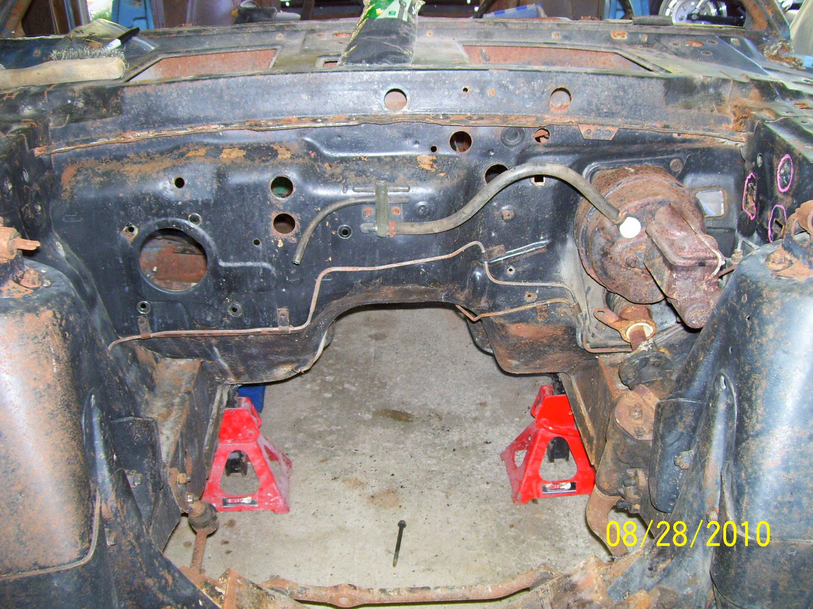 70 mach 1 firewall holes. | Vintage Mustang Forums