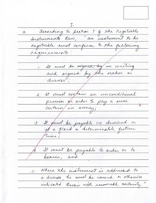 Kulot at Law: Negotiable Instruments - Midterms