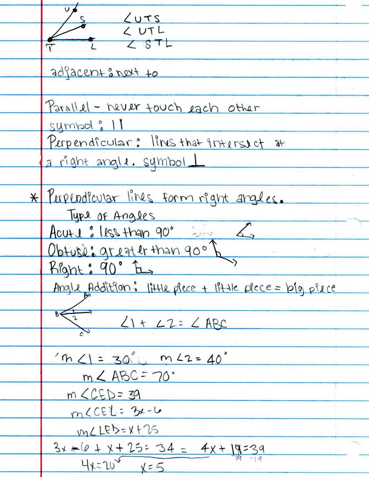 Mr. Ryals' Math Blog 2011: 1.2 Segment and Angle Addition Postulates