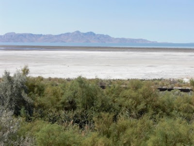 american vistas: (14) Salt Lake City, Great Salt Lake (Desert), Utah