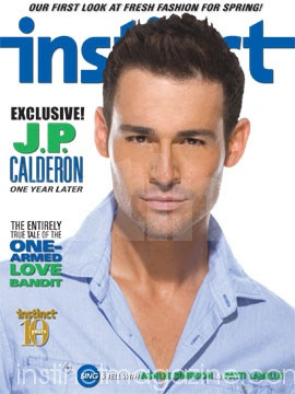 MUSINGS OF A PSYCHOTIC DRAGONFLY: J.P. Calderon - Instinct Cover Boy ...