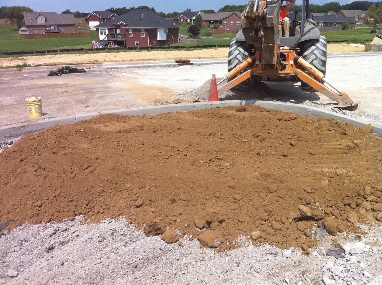 Charlestown LDS: Backfilling curbs