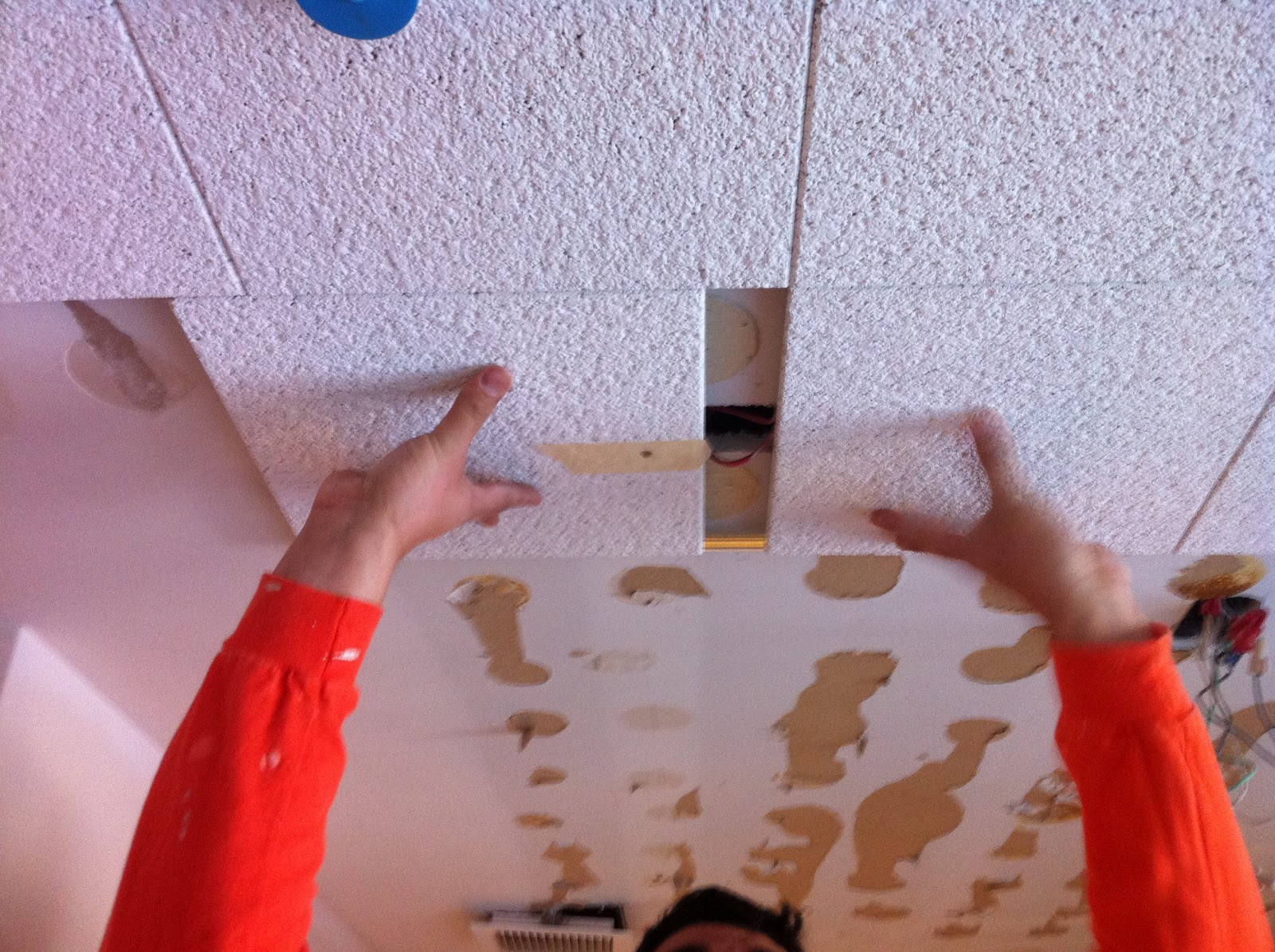 Charlestown LDS: Ceiling framing and ceiling tile