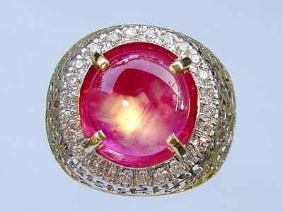Batu Cincin Merah Delima