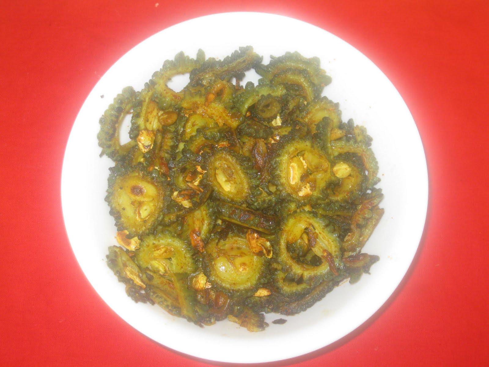 Delicious Desi Dishes: Masti Karela fry or Bitter gourd fry or ...