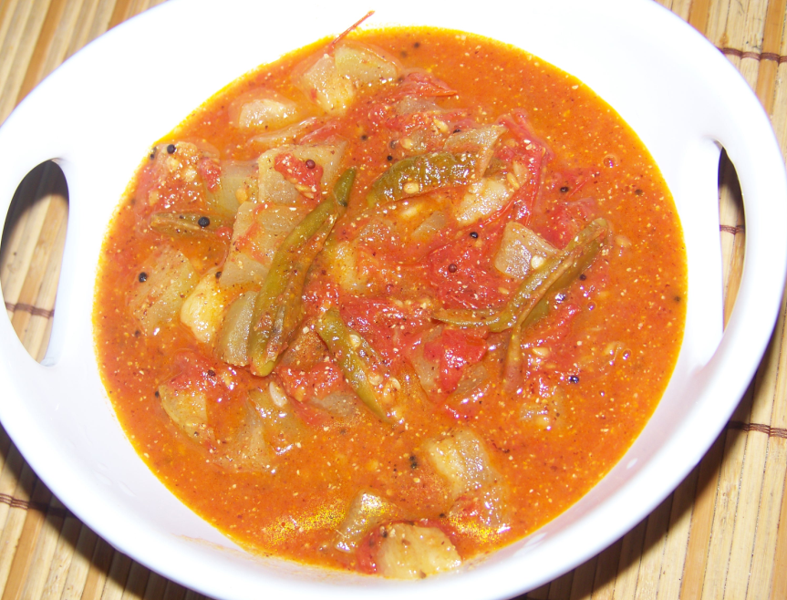 Eatnstayfit: Dudhi and Tomato Curry