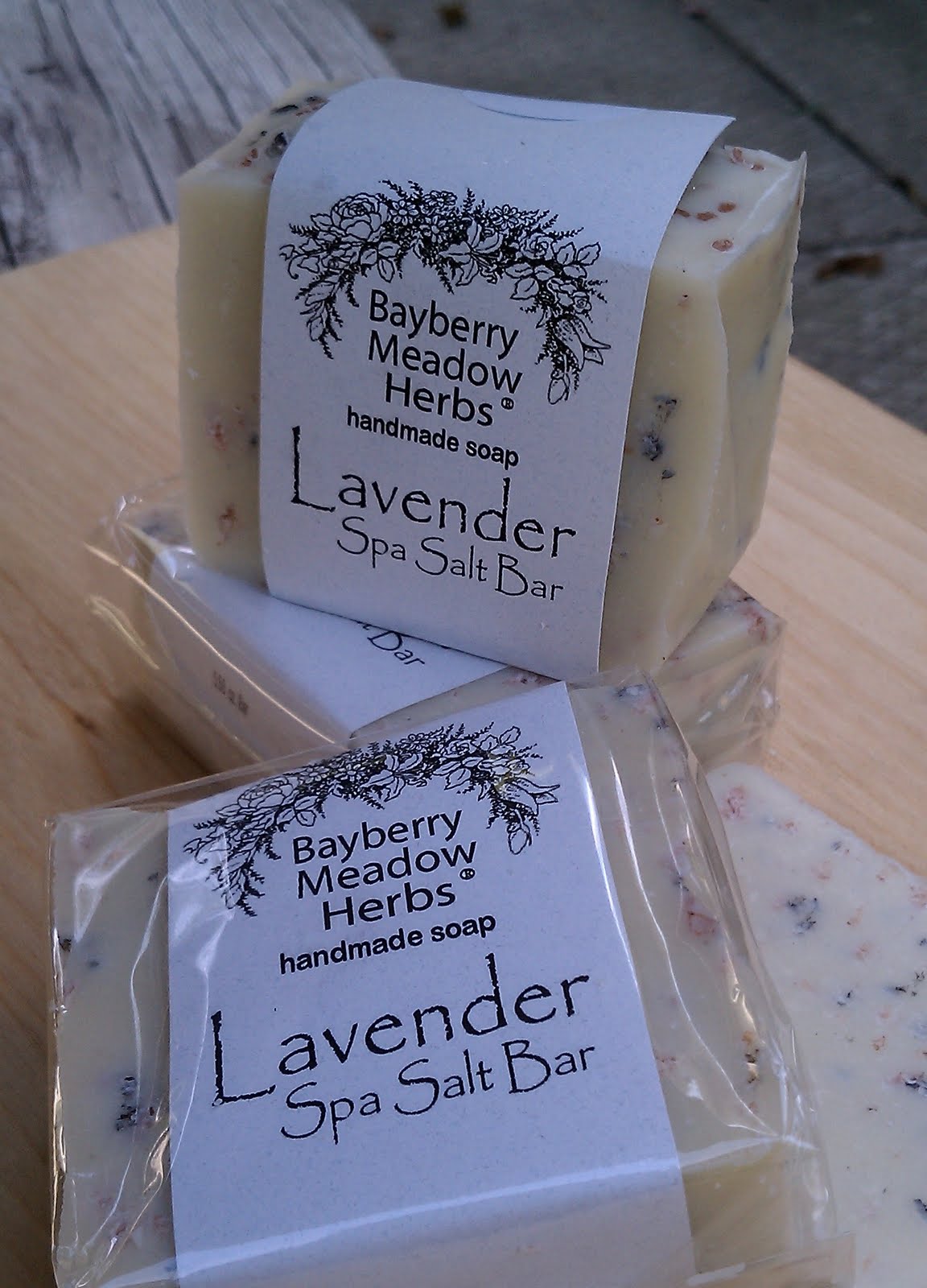 What's Cooking at Bayberry?: Lavender Spa Salt Bar