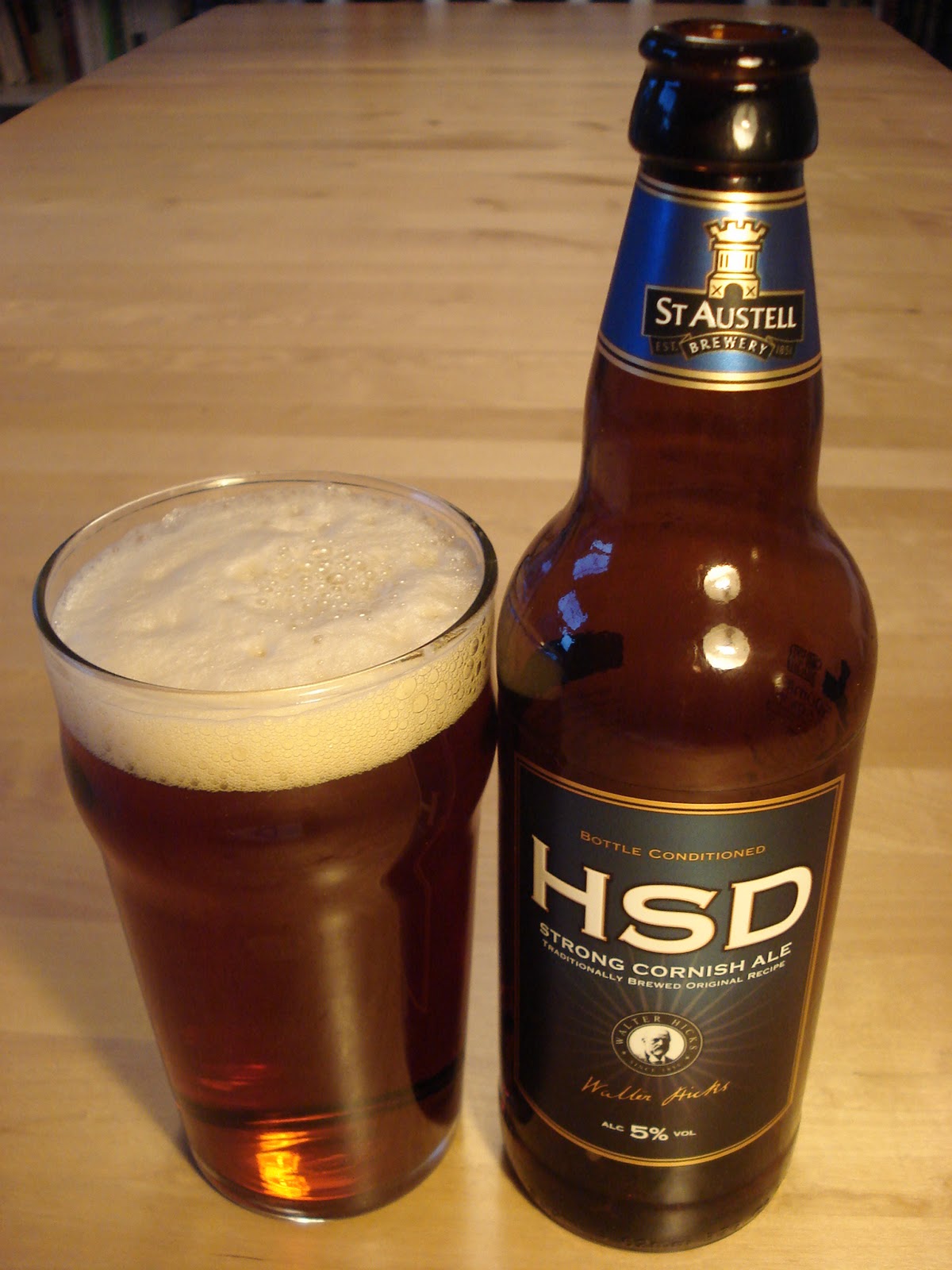 The Bottled Beer Year: Day 50, Beer 50 - St Austell's "HSD"