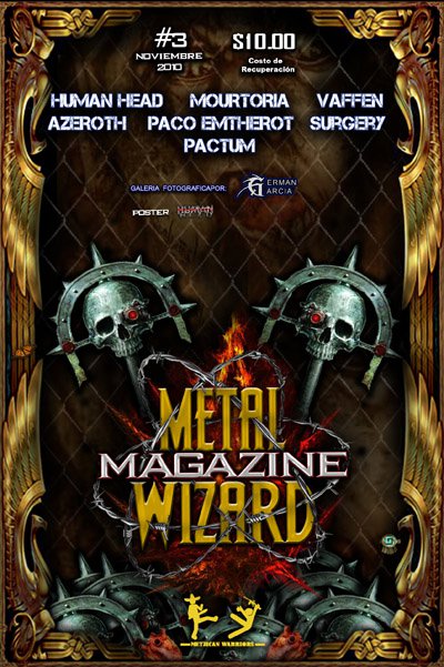 El Paraíso Perdido: METAL WIZARD MAGAZINE #1, 2 Y 3
