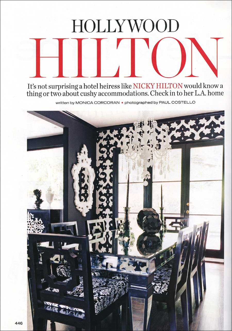 Fashion of Photos: Life & Home with Nicky Hilton