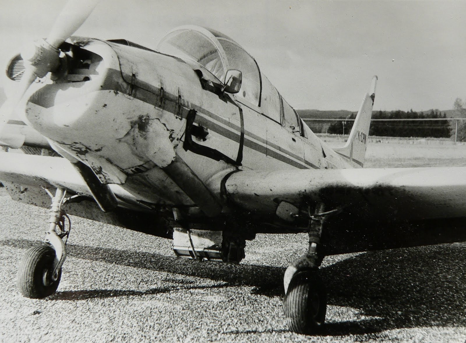 NZ Civil Aircraft: Yeoman YA-1 Cropmaster 250R ZK-CPW