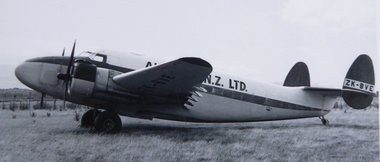 NZ Civil Aircraft: Lockheed 18 Lodestar