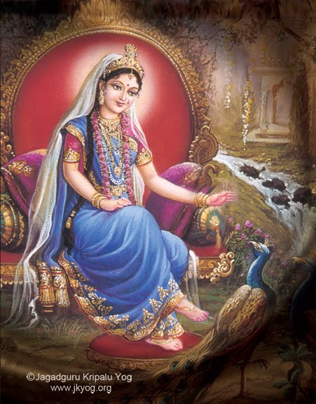 Lord Krishna With Radha Rani