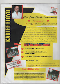 Idaho International Pageant Info: Example Platform Sheets