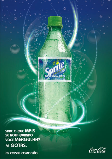 One Propaganda e Marketing: Sprite - As coisas como são