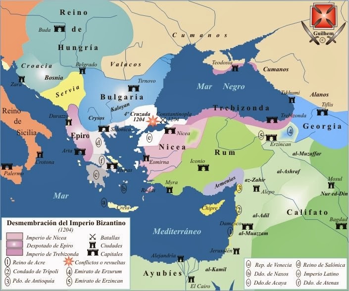 H I S T O R I E D A D E S: La Cuarta Cruzada