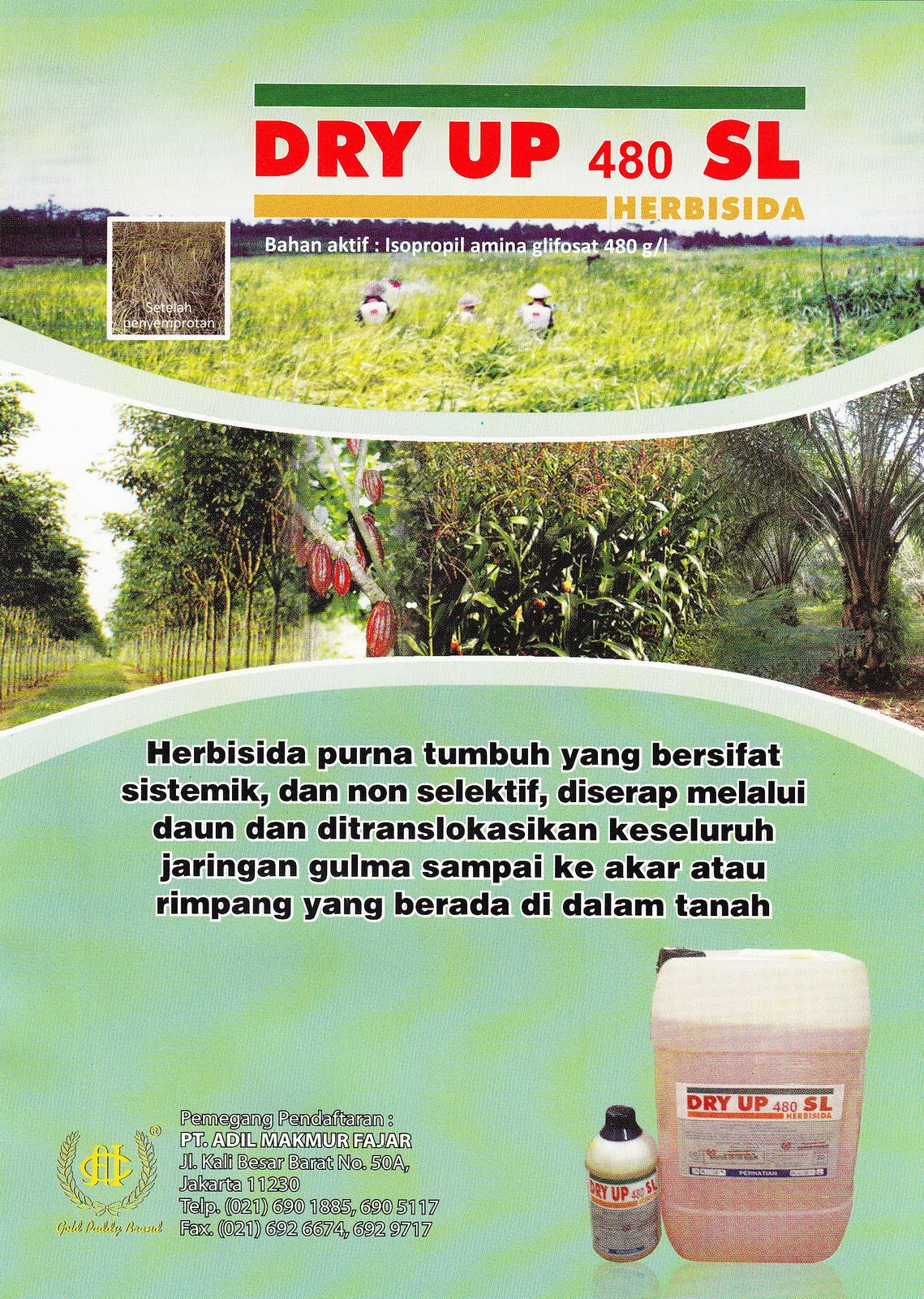 AGROCHEMICAL SHOP BLOG: DRY UP 480 SL