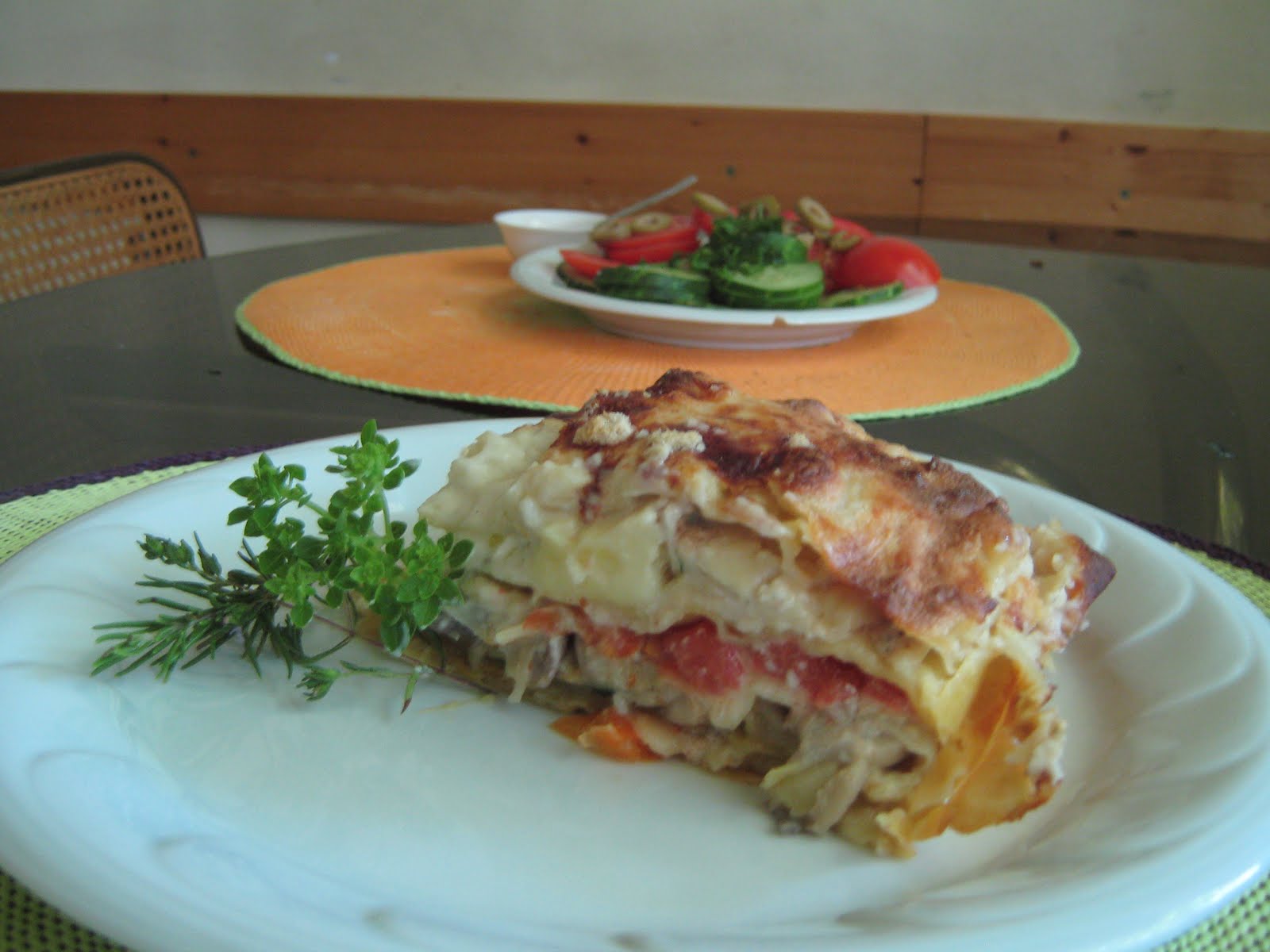 Rozmaring & ibolya: Gyors lazagne vegetáriánus módra