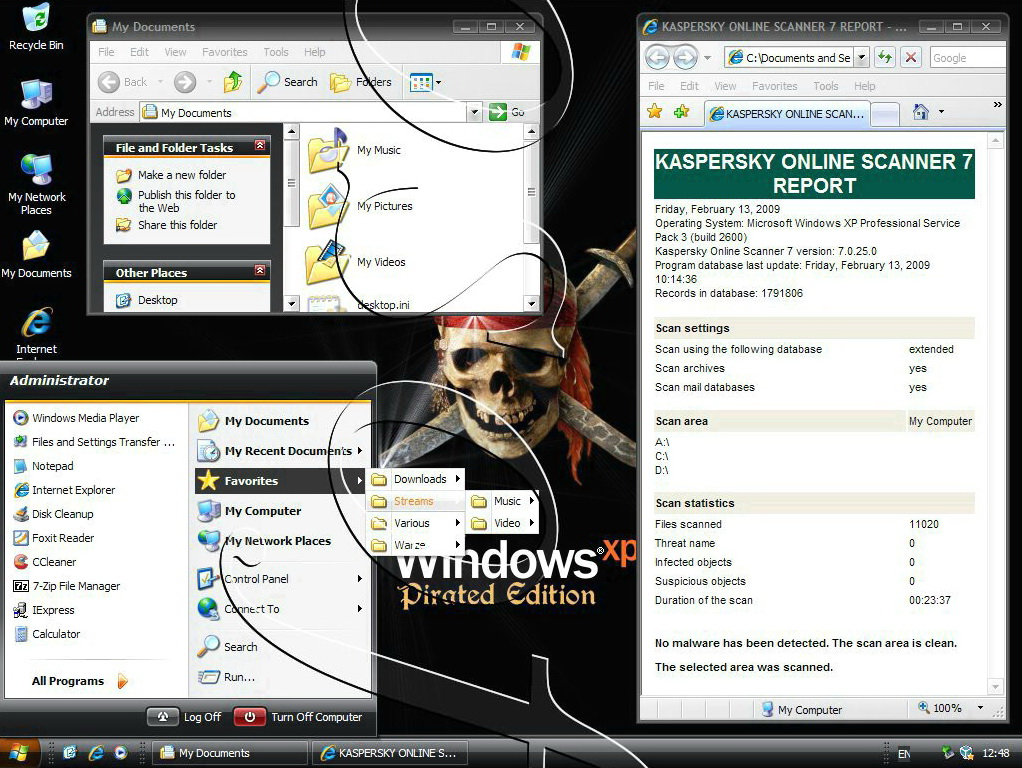 Windows Xp Pro Sp3 x86 Black Edition - speedyvsa