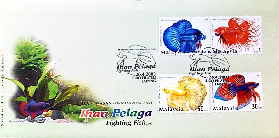Ikan Pelaga | Sampul Surat Hari Pertama