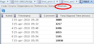 Srini's Boulevard: SQLDeveloper & 11g Hierarchical Profiler