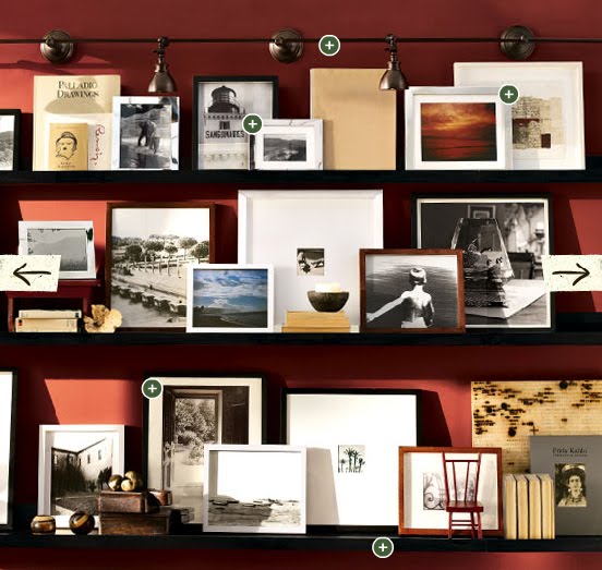 Skye Rocket Studio: display idea { from pottery barn }