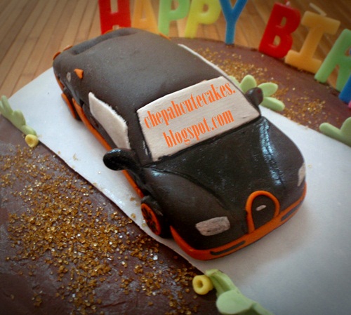 Home Bakery Bangi - Kajang: Bugatti car cake