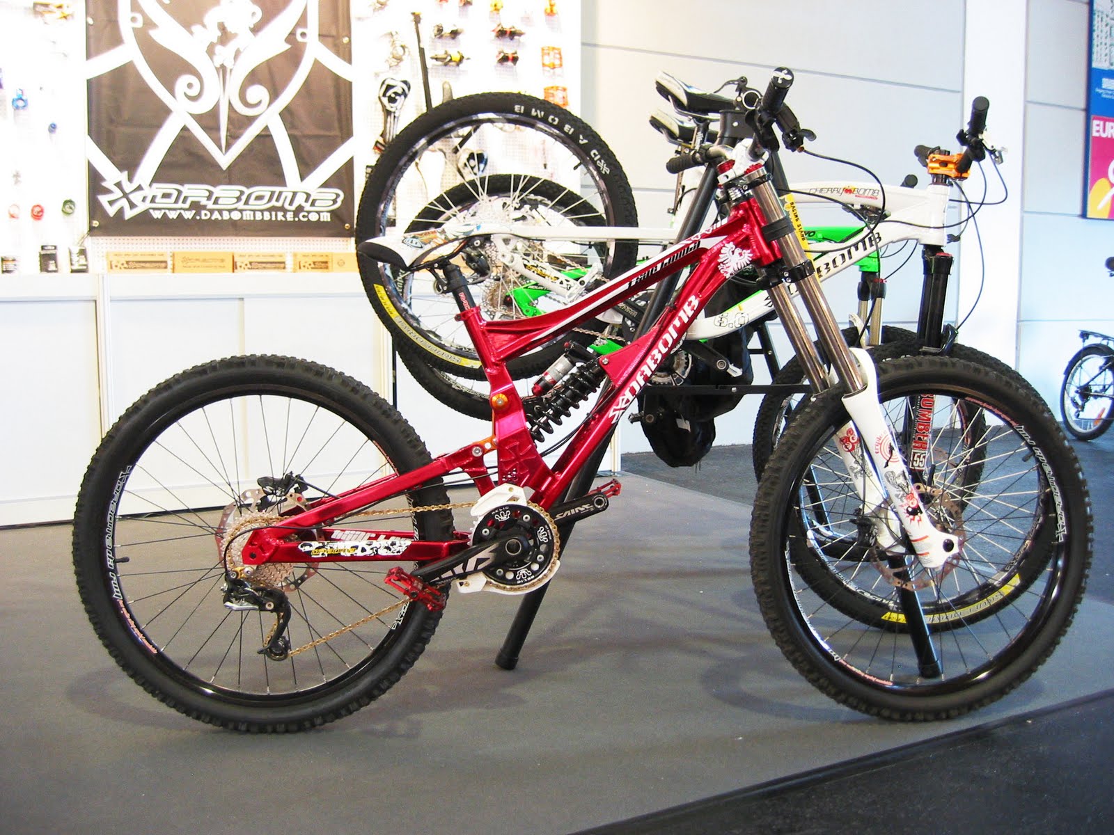 DA BOMB Bikes: Extreme MTB Frames & Components: Da Bomb at @ Eurobike ...