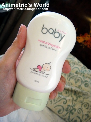 Kid-testing the Avon Baby Line - Animetric's World