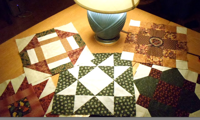 Pieced Quilt Blocks in Fabulous Fall Colors...Are You a Winner? Come ...