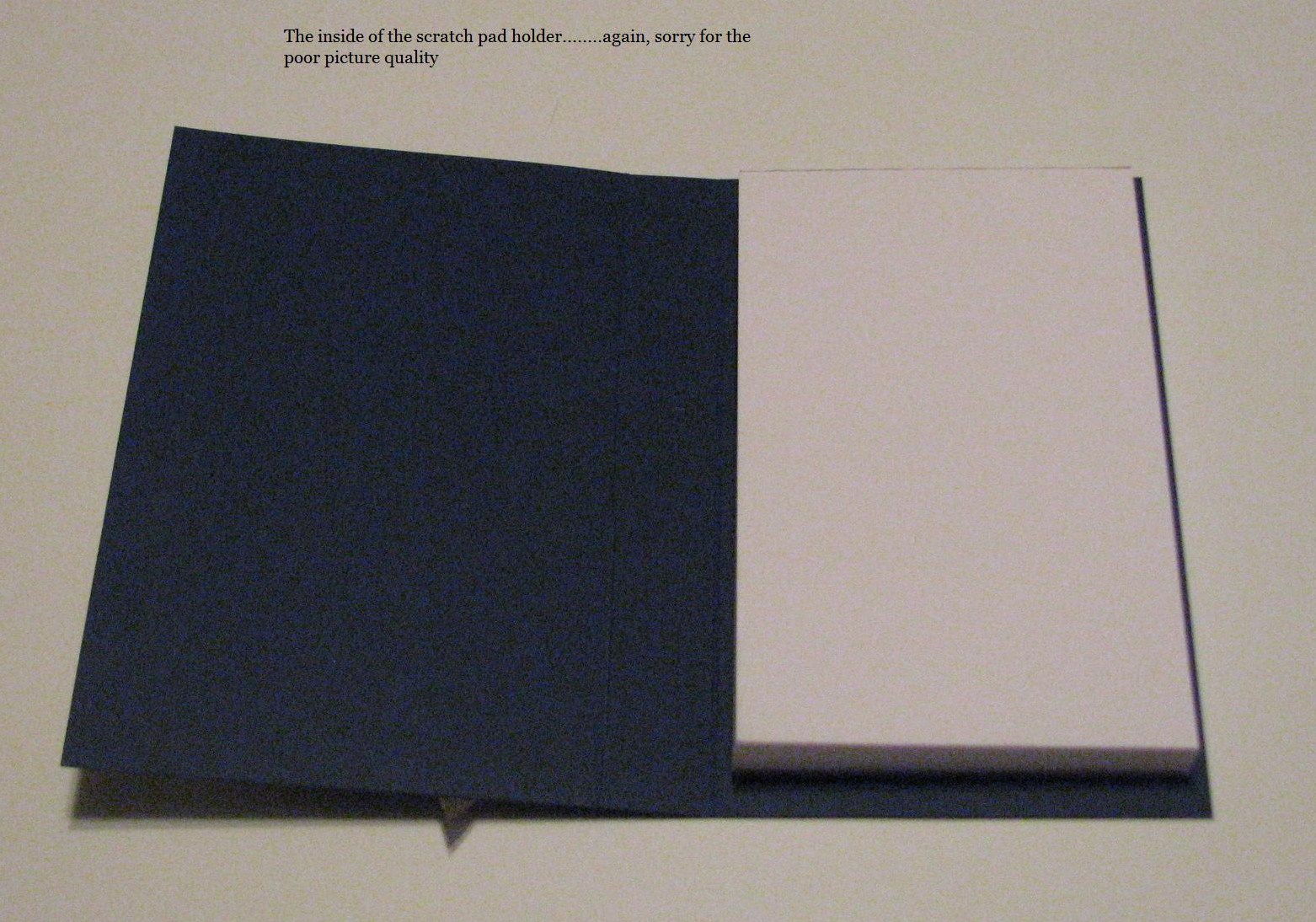 Eileen's "Stampin' Fever" Blog: Scratch Pad Holder