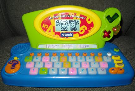AIN'S Preloved Items..: Ain's Preloved VTECH My First Light Up Computer ...