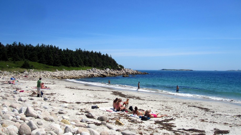 Ea-pea Dave's Terra Nova: EP Bike Trip #1: Crystal Crescent Beach