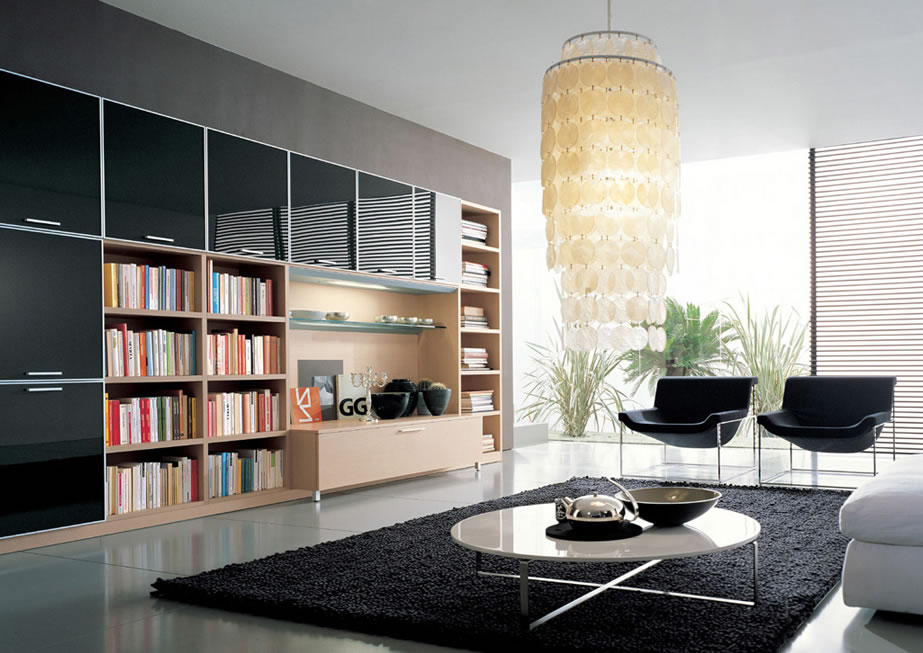 Contemporáneo de muebles de la sala - Simple But Luxurious Homes