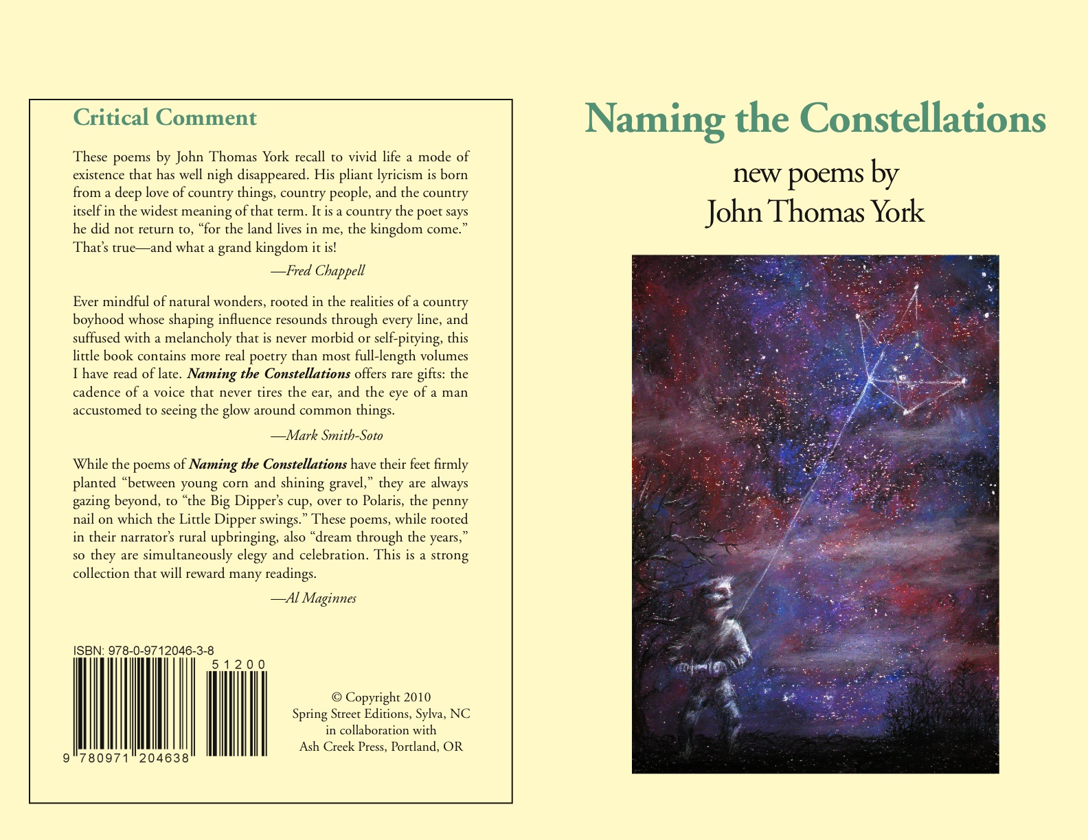 HERE, WHERE I AM: NAMING THE CONSTELLATIONS: John Thomas York