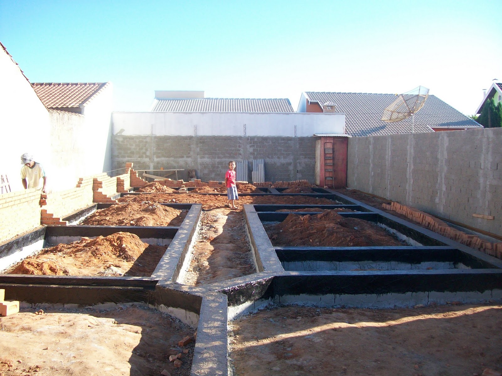 Construções: Alicerce Impermeabilizado