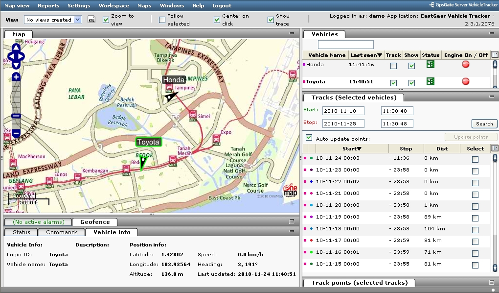 OneMap.sg: OneMap is now on SGTrack!