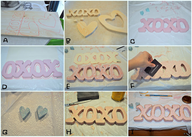 Sassy Sanctuary: XOXO tutorial