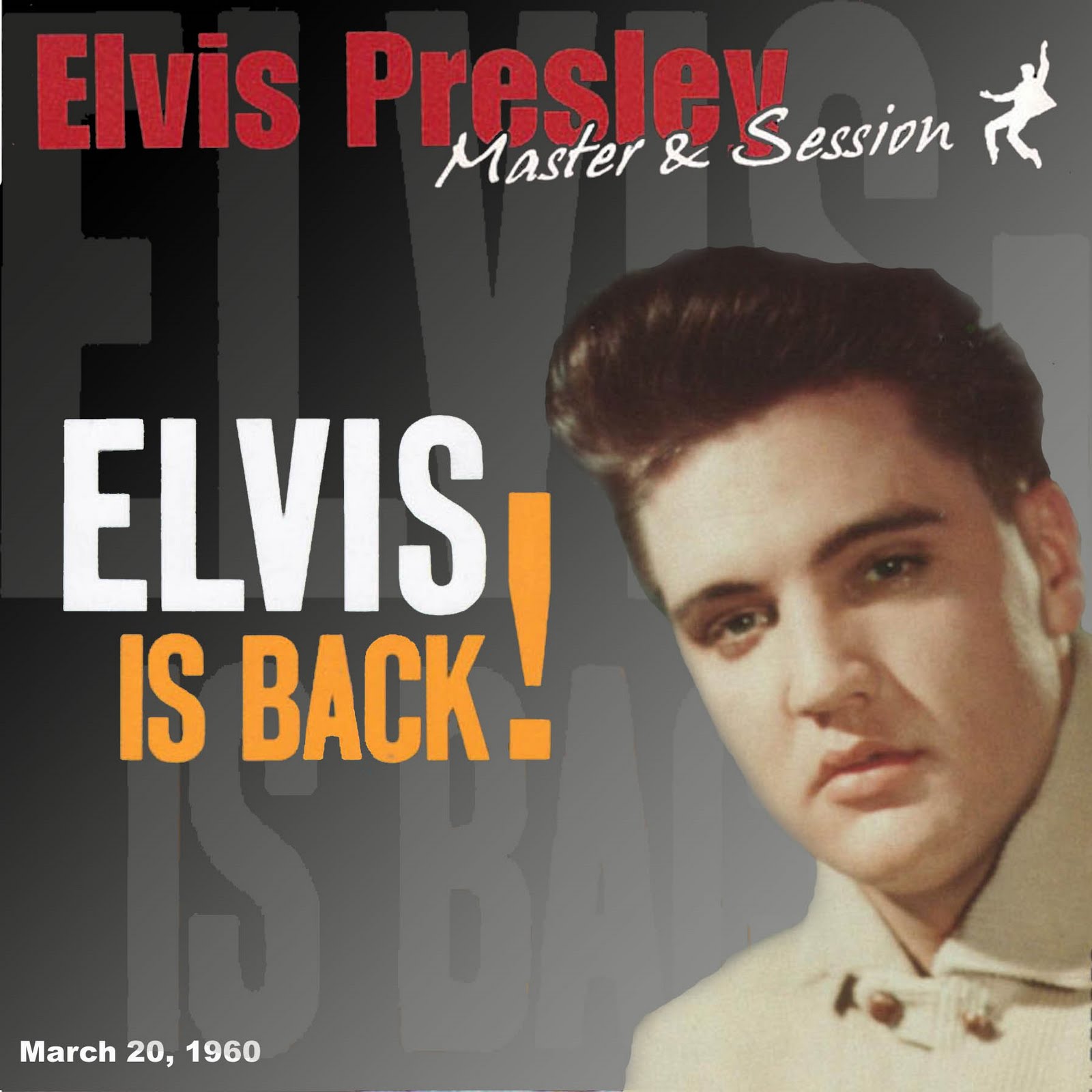 ELVIS JAR: - ELVIS IS BACK! - MASTER & SESSION