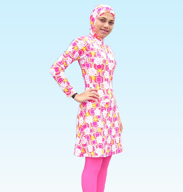 Burqini or Burkini - Covered Muslim & Islamic Swimsuit Swimwear ...