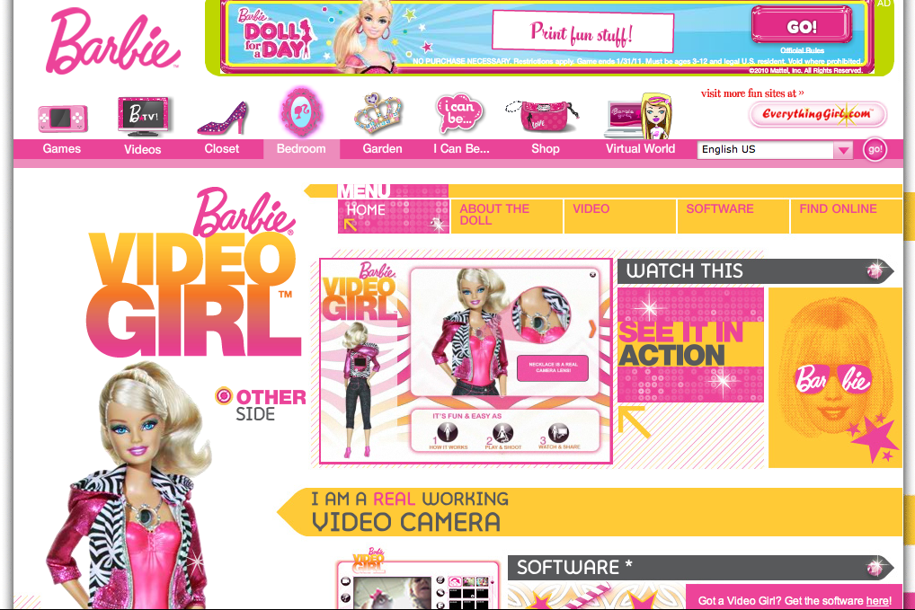 BLACKBOXX: Barbie video girl